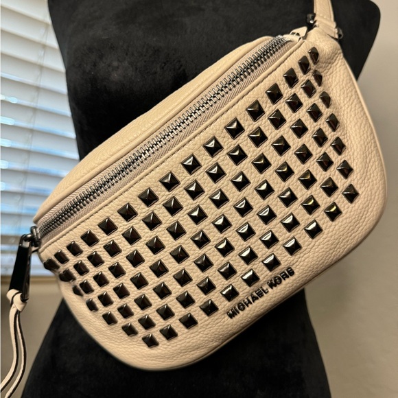 MICHAEL Michael Kors | Bags | Michael Kors Rhea Zip Pyramid Stud Waist ...
